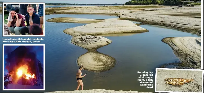 Water supply fears as reservoirs dry out after dam blast - PressReader