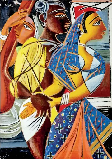 The odyssey of George Keyt's 21 paintings - PressReader