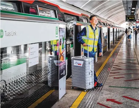 SingPost trying out MRT trains to collect the mail - PressReader