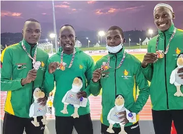 Makusha happy with 4x100m relay bronze - PressReader