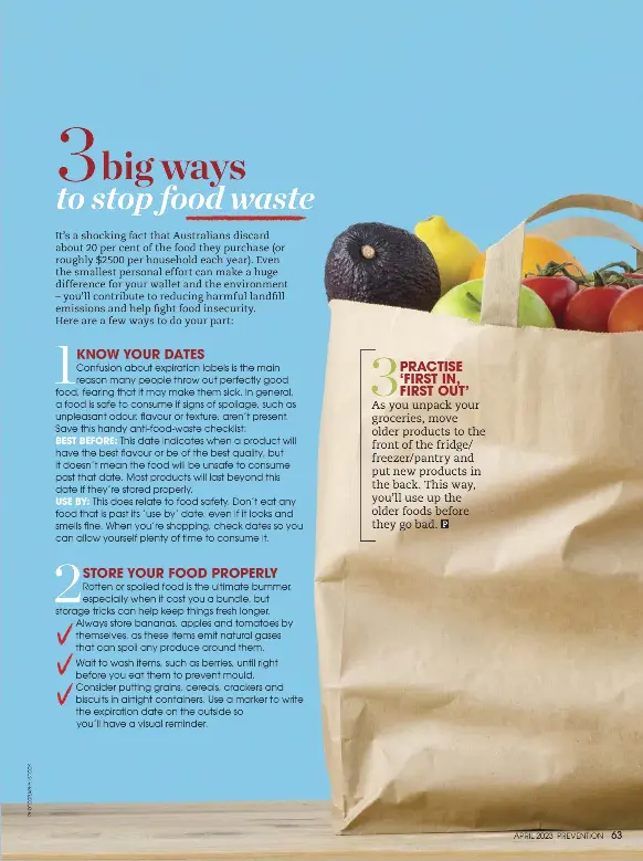 3 big ways to stop food waste - PressReader