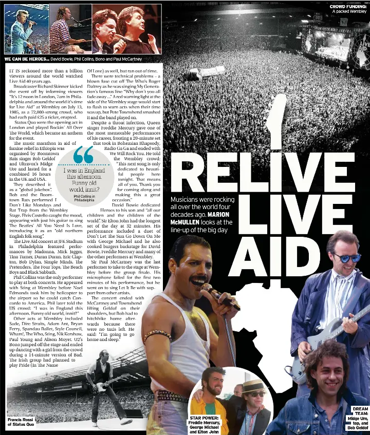 RELIVE LIVE AID - PressReader