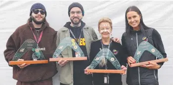 Awards honour leaders - PressReader