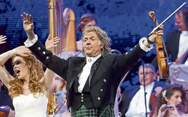 Andre Rieu is waltzing back to the Granite City - PressReader