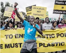 Hundreds of activists demand action against plastic pollution - PressReader