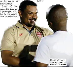Niyonzima in driver’s seat for GU role - PressReader