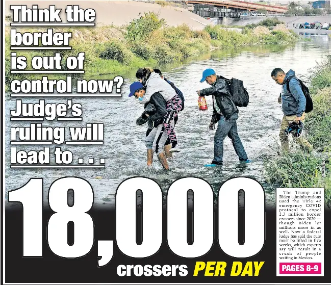 18,000 crossers PER DAY - PressReader