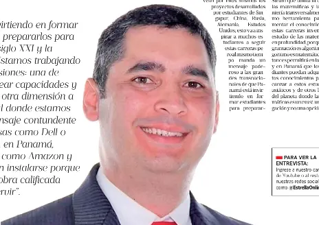 Marvin Castillo: ‘Las Olimpiadas de Robótica van a inspirar a que más ...