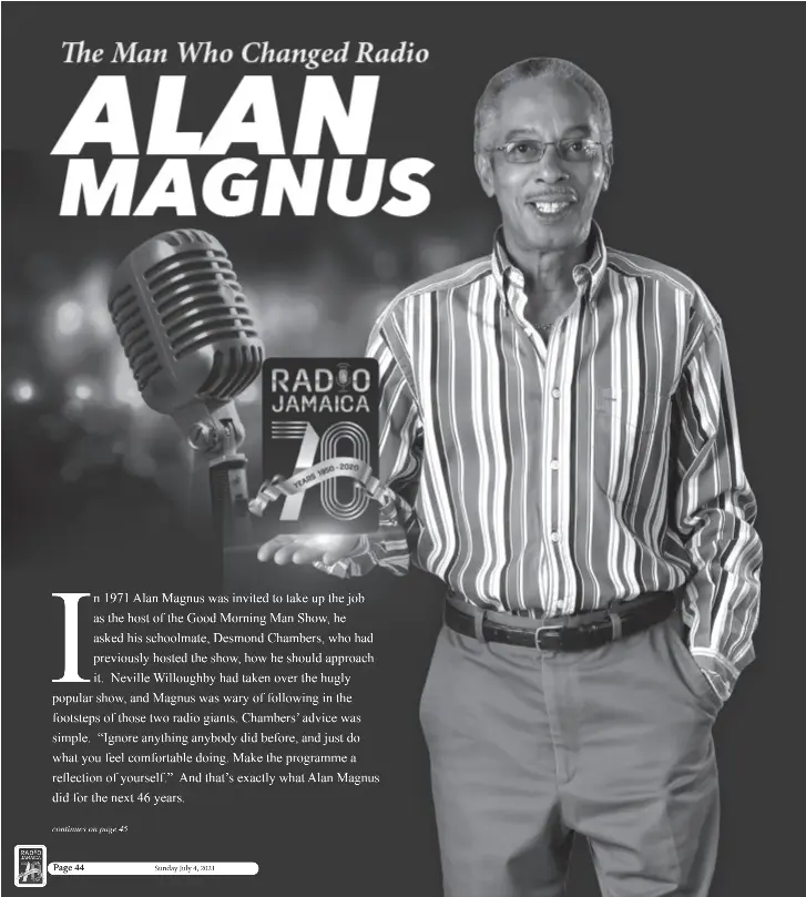 The Man ... Alan Magnus - PressReader