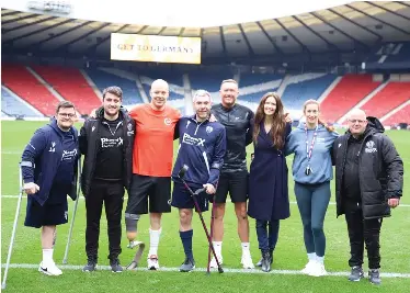 Amputee football team go extra mile for Euros bid - PressReader