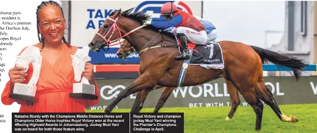 Big day for Natasha’s horse - PressReader