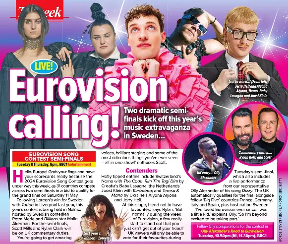 Eurovision calling! - PressReader