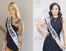 Models represent area at national competitio­n - PressReader