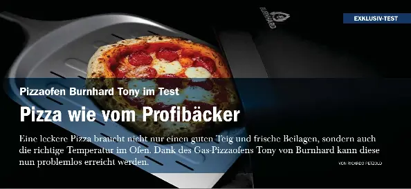 Pizza wie vom Profibäcke­r - PressReader
