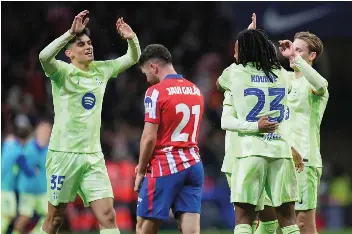 Barcelona elimina al Atlético y se cita con el Madrid en final de Copa - PressReader