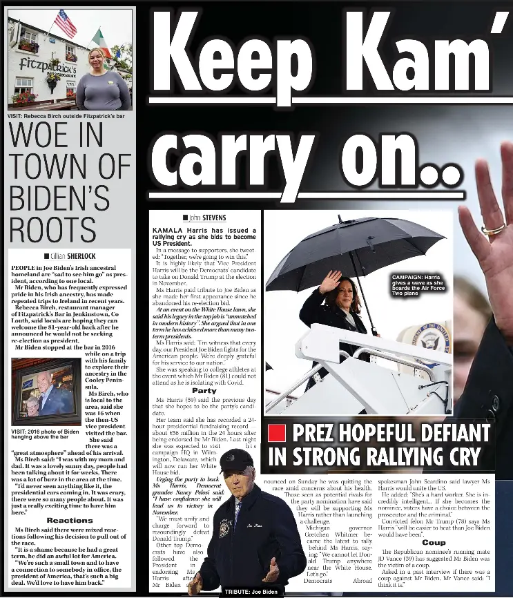 TOWN OF BIDEN’S ROOTS - PressReader