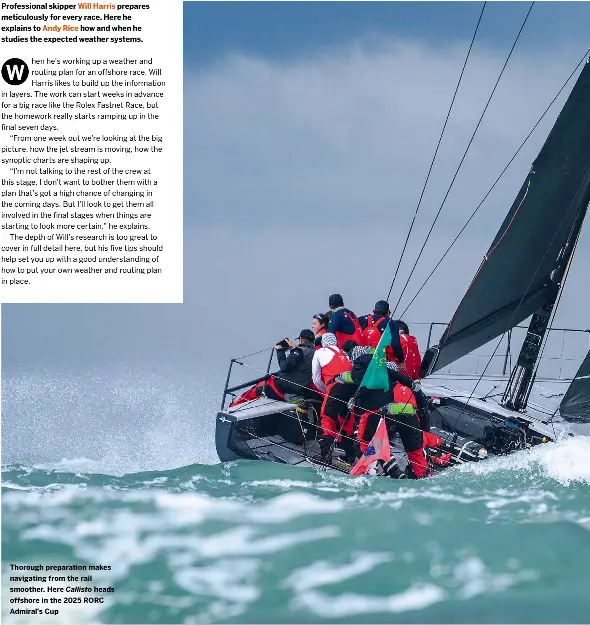 5 expert tips Will Harris on using the forecast to make a nav plan ...