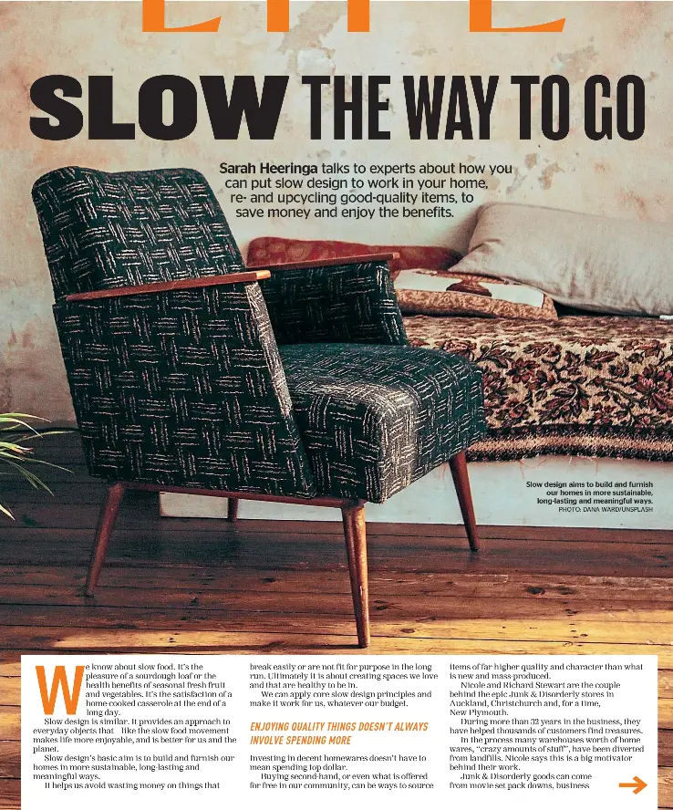 SLOW THE WAY TO GO - PressReader
