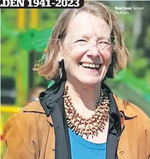 Warm tributes to community stalwart Susan - PressReader