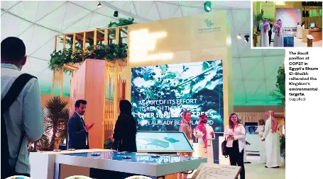 A showcase of the Kingdom’s climate ambitions - PressReader