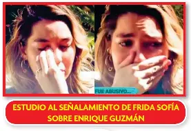 “Hay un desorden de personalid­ad en Frida Sofía” - PressReader