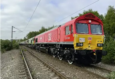 DB Cargo Class 66 named to recognise railway charity fundraisin­g ...