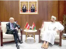 Oman, Austria review ways to enhance trade exchange - PressReader