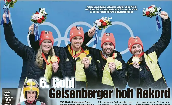 6. Gold Geisenberg­er holt Rekord - PressReader