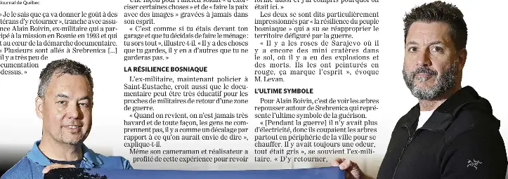 Un documentai­re pour « exorciser » Rendez-vous à Srebrenica - PressReader