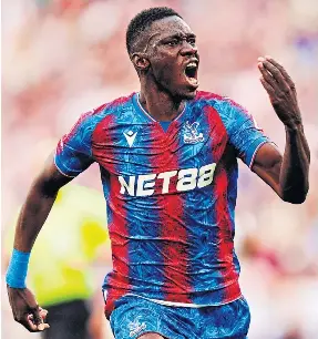 Sarr lights up Wembley as the Eagles soar past Villa - PressReader