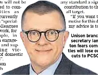 PCSO numbers to be slashed under shake-up of police force - PressReader