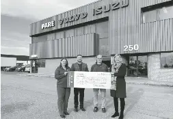 La Fondation Mobilis remet 1 500 $ à ARLPH Capitale-nationale - PressReader