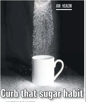 Curb that sugar habit - PressReader