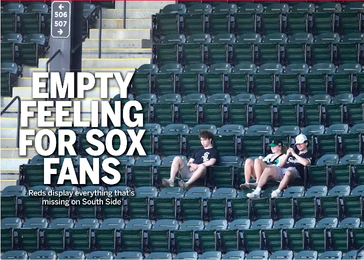 EMPTY FEELING FOR SOX FANS - PressReader