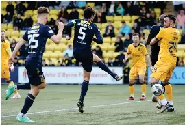 Docherty delighted and dumbfounde­d after Shaughness­y double - PressReader