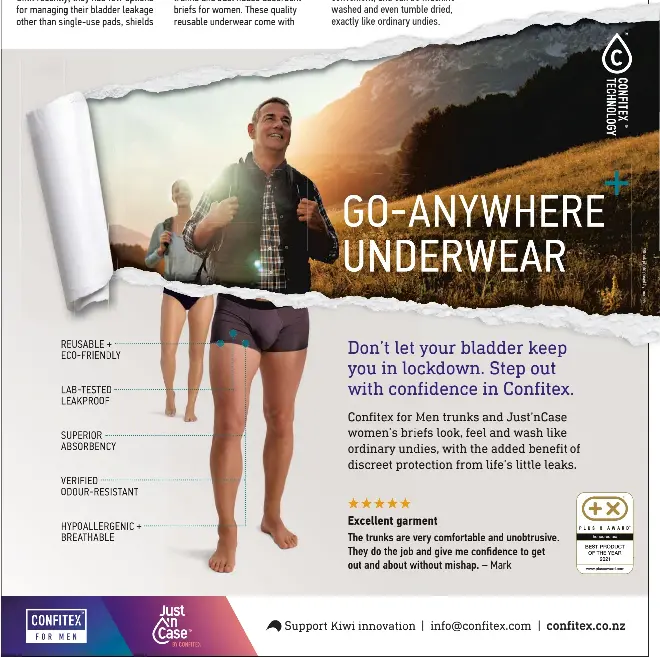 Tell your weak bladder to take a hike - PressReader