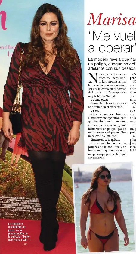 Marisa Jara: “Me vuelven a operar” ......... - PressReader