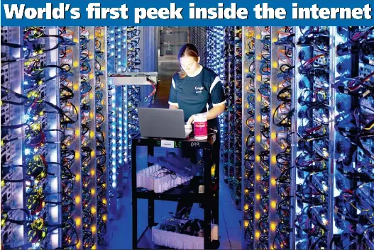 World’s first peek inside the internet - PressReader
