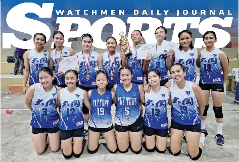 Tay Tung volleybell­es rule La Carlota tourney - PressReader