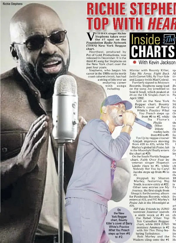 RICHIE STEPHENS ON TOP WITH HEARTBEAT - PressReader