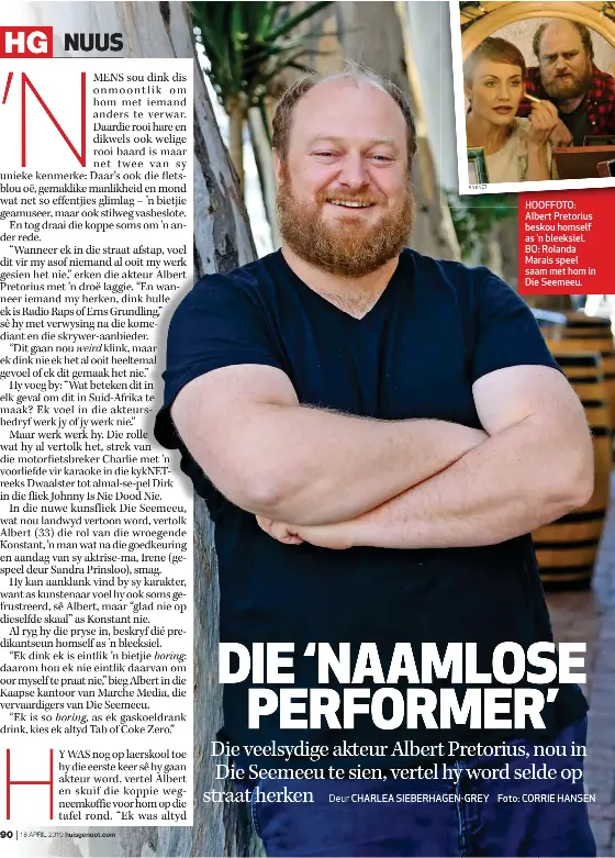 Seemeeu-akteurword­seldeherke­n - PressReader