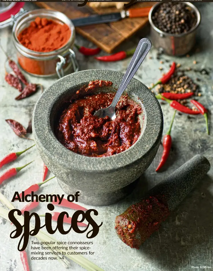 Alchemy of spices - PressReader