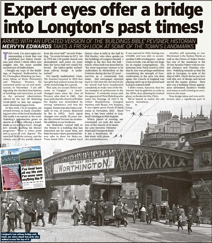 Expert eyes offer a bridge into Longton’s past times! - PressReader
