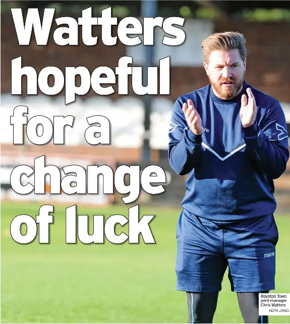 Watters hopeful for a change of luck - PressReader