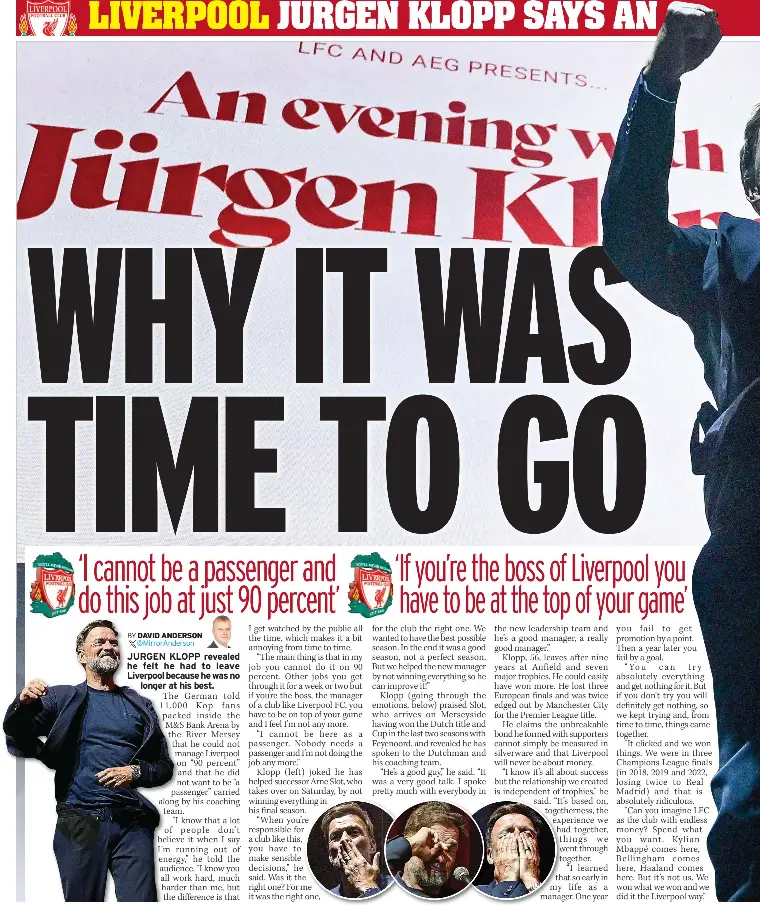 WHY IT WAS TIME TO GO - PressReader