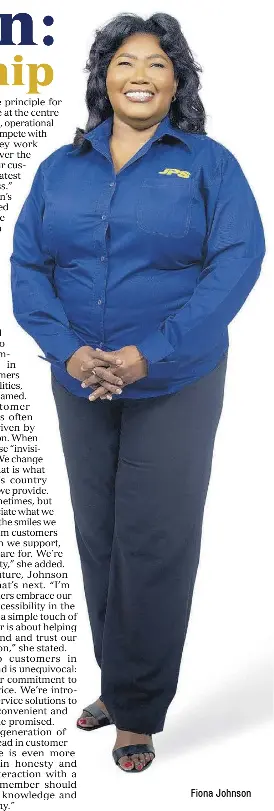 Fiona Johnson: On servant leadership - PressReader