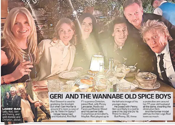 GERI AND THE WANNABE OLD SPICE BOYS - PressReader