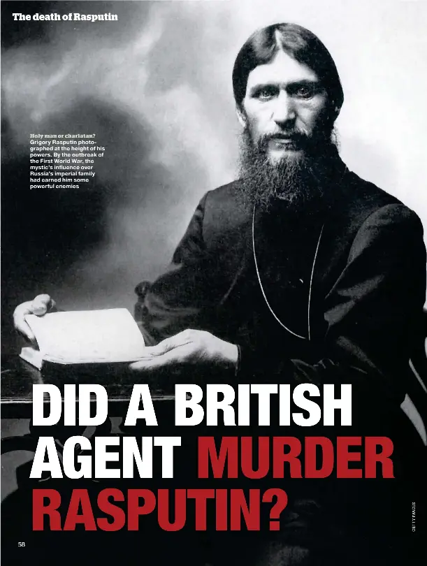 Who murdered Rasputin? - PressReader