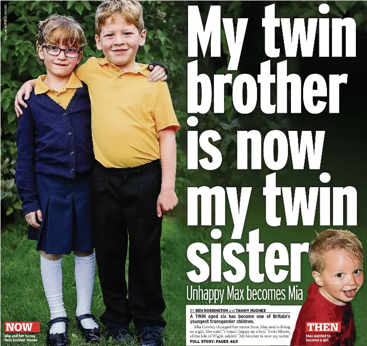 My twin brother is now my twin sister - PressReader