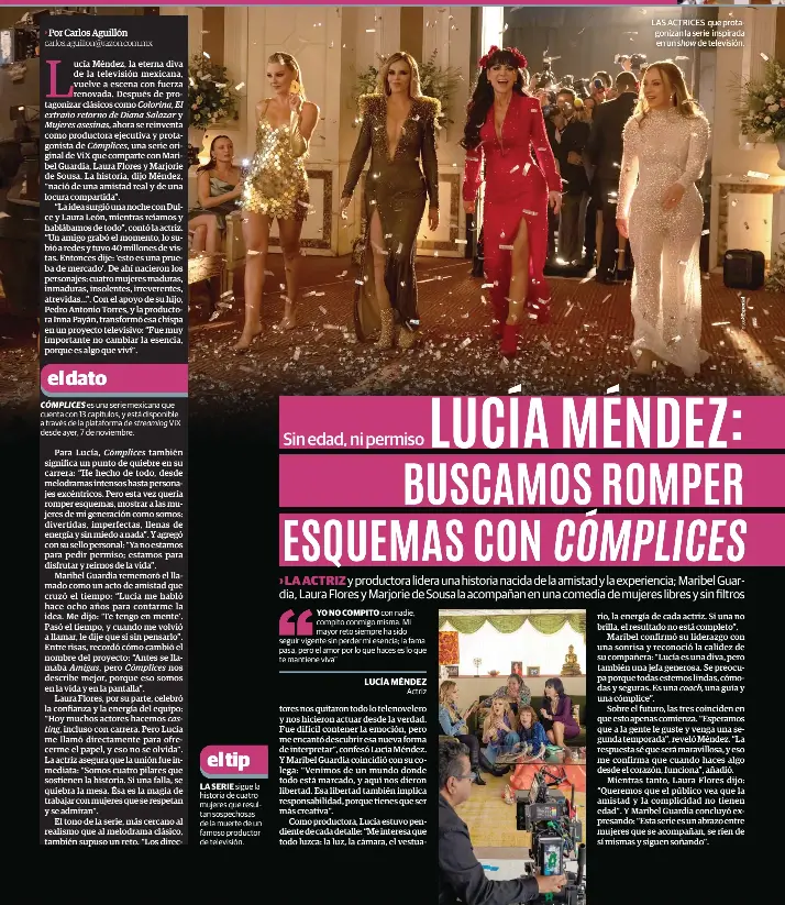 LUCÍA MÉNDEZ: BUSCAMOS ROMPER ESQUEMAS CON CÓMPLICES - PressReader